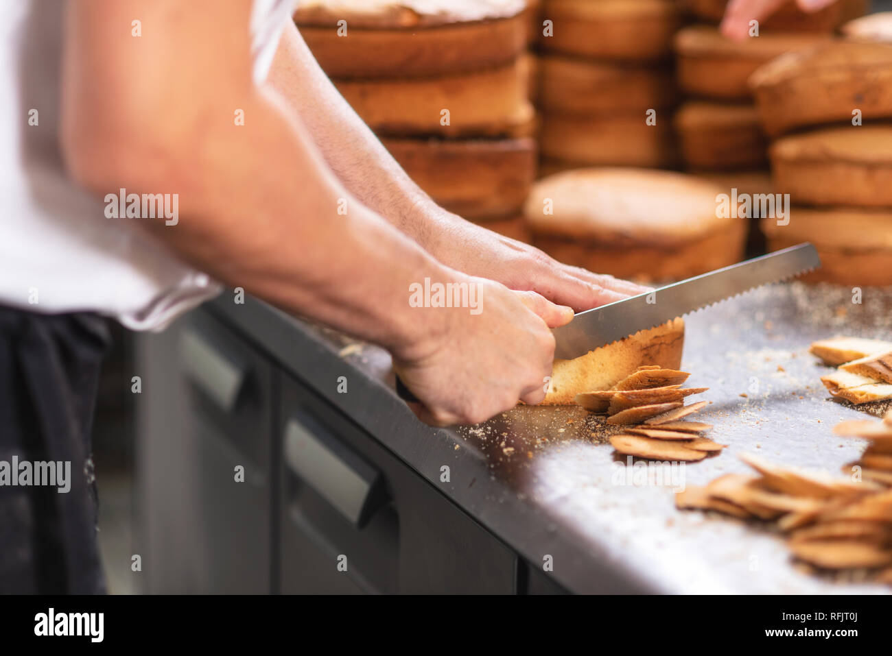 Man making breakfast cereal hi-res stock photography and images - Alamy