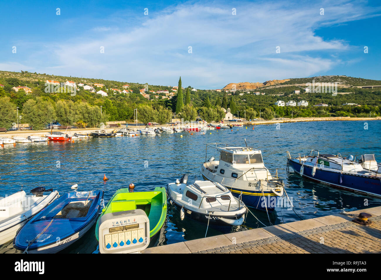 Rovanjska, under the mountain Velebit Stock Photo - Alamy
