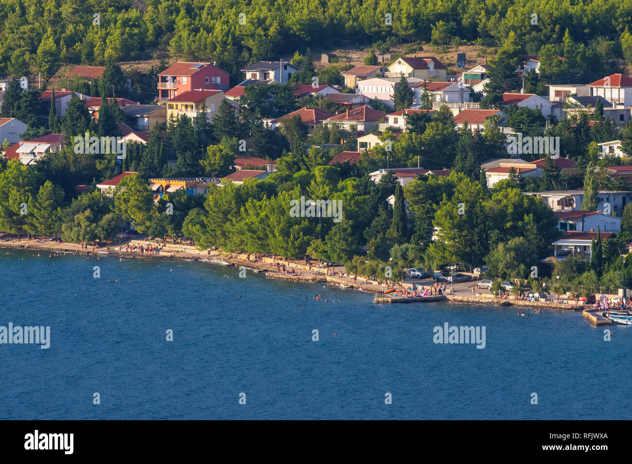 Rovanjska, under the mountain Velebit Stock Photo - Alamy