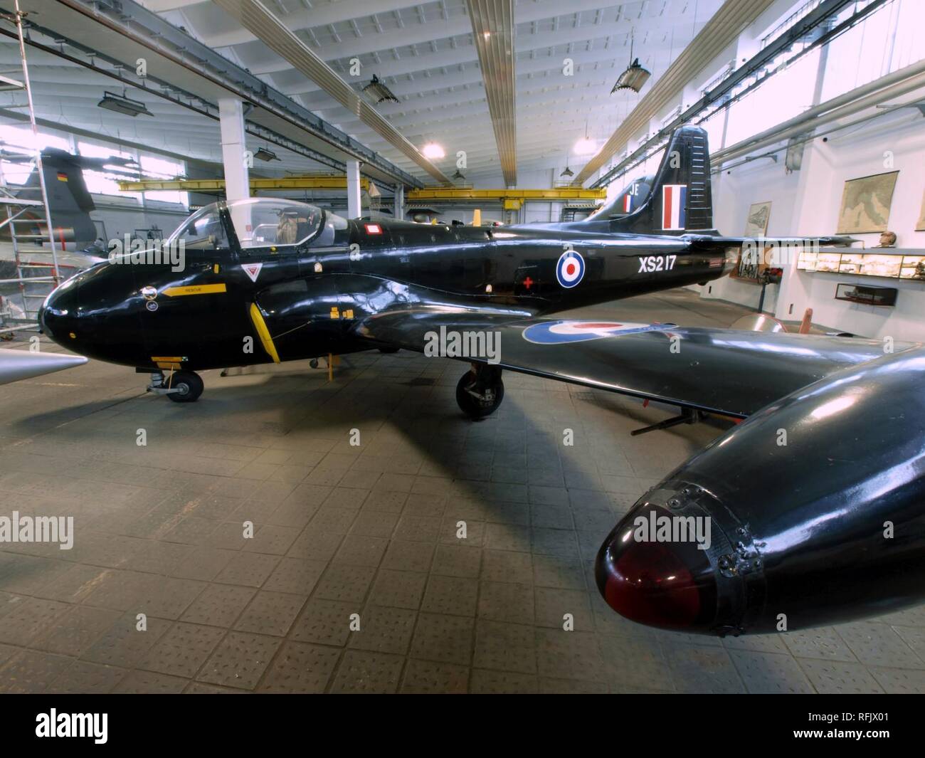 BAC Jet Provost RAF XS217 pic1 Stock Photo - Alamy