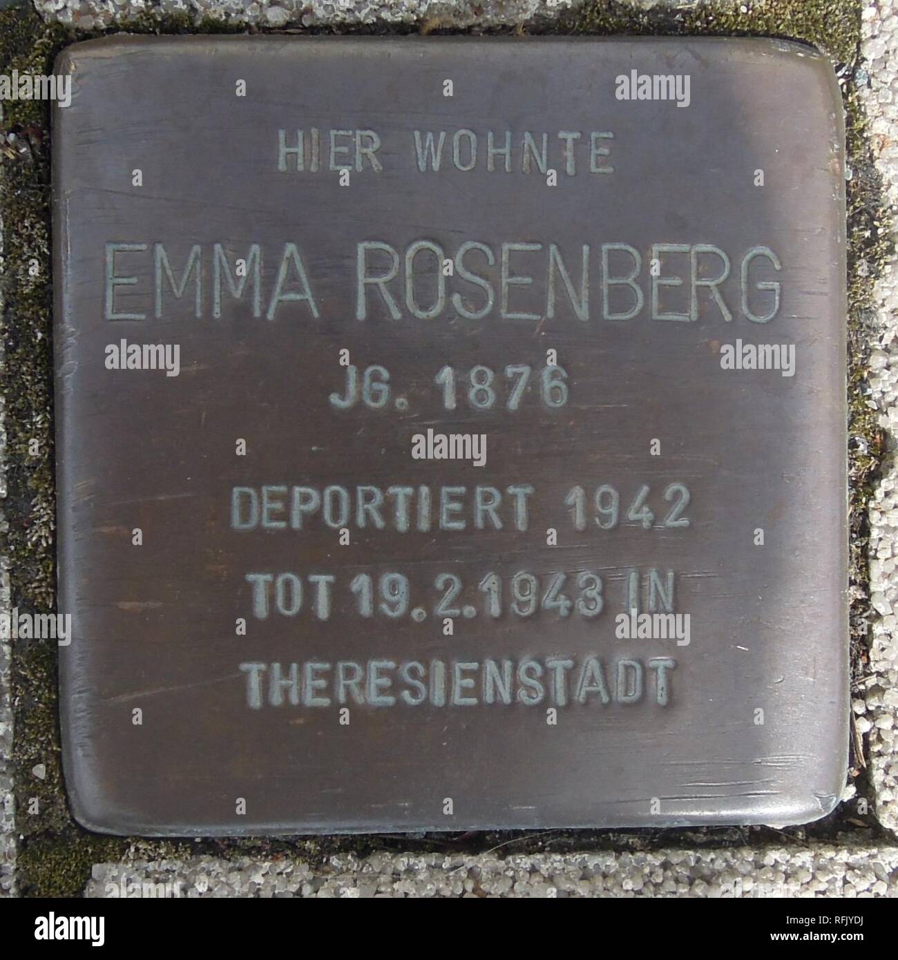 Bad laasphe bahnhofstr 23 emma rosenberg Stock Photo - Alamy