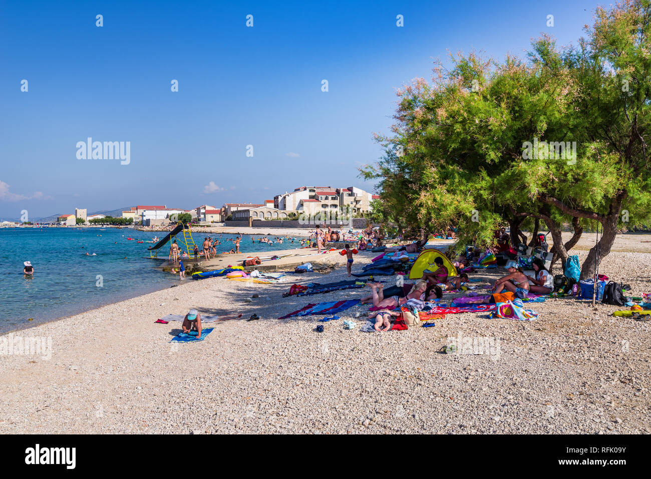 Razanac village harbour hi-res stock photography and images - Alamy