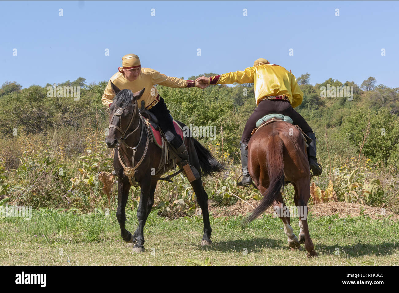 Two wrestling men hi-res stock photography and images - Alamy