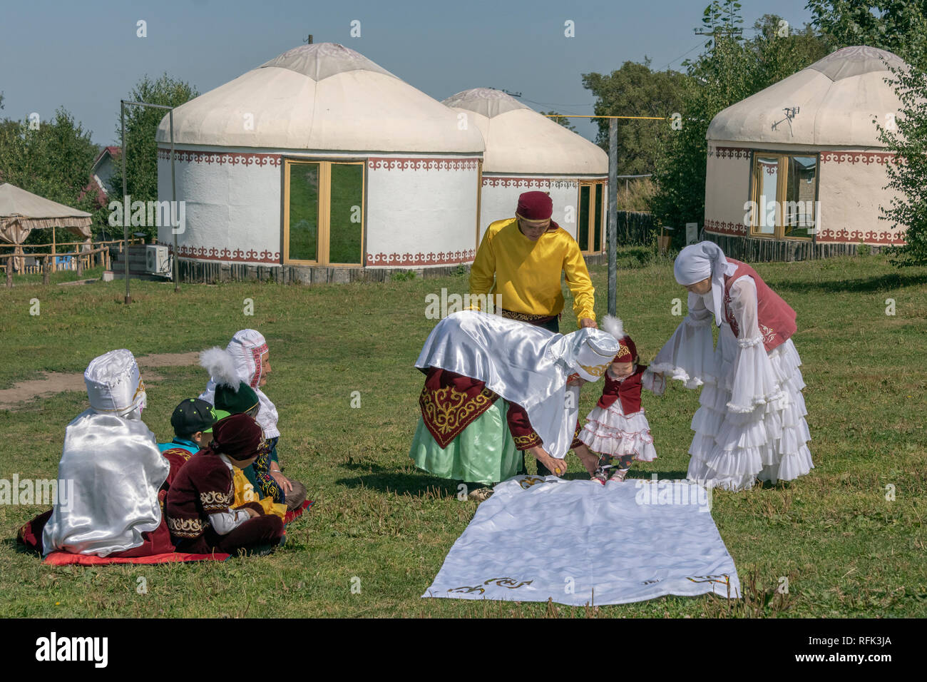 'Tusau Kesu' (cutting the rope) first steps ceremony with family in ...