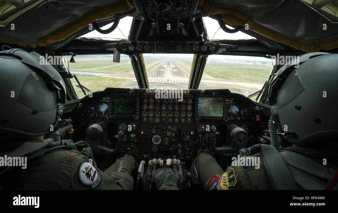 Maj. William McNair, 20th Bomb Squadron pilot, and Capt. John Alora ...