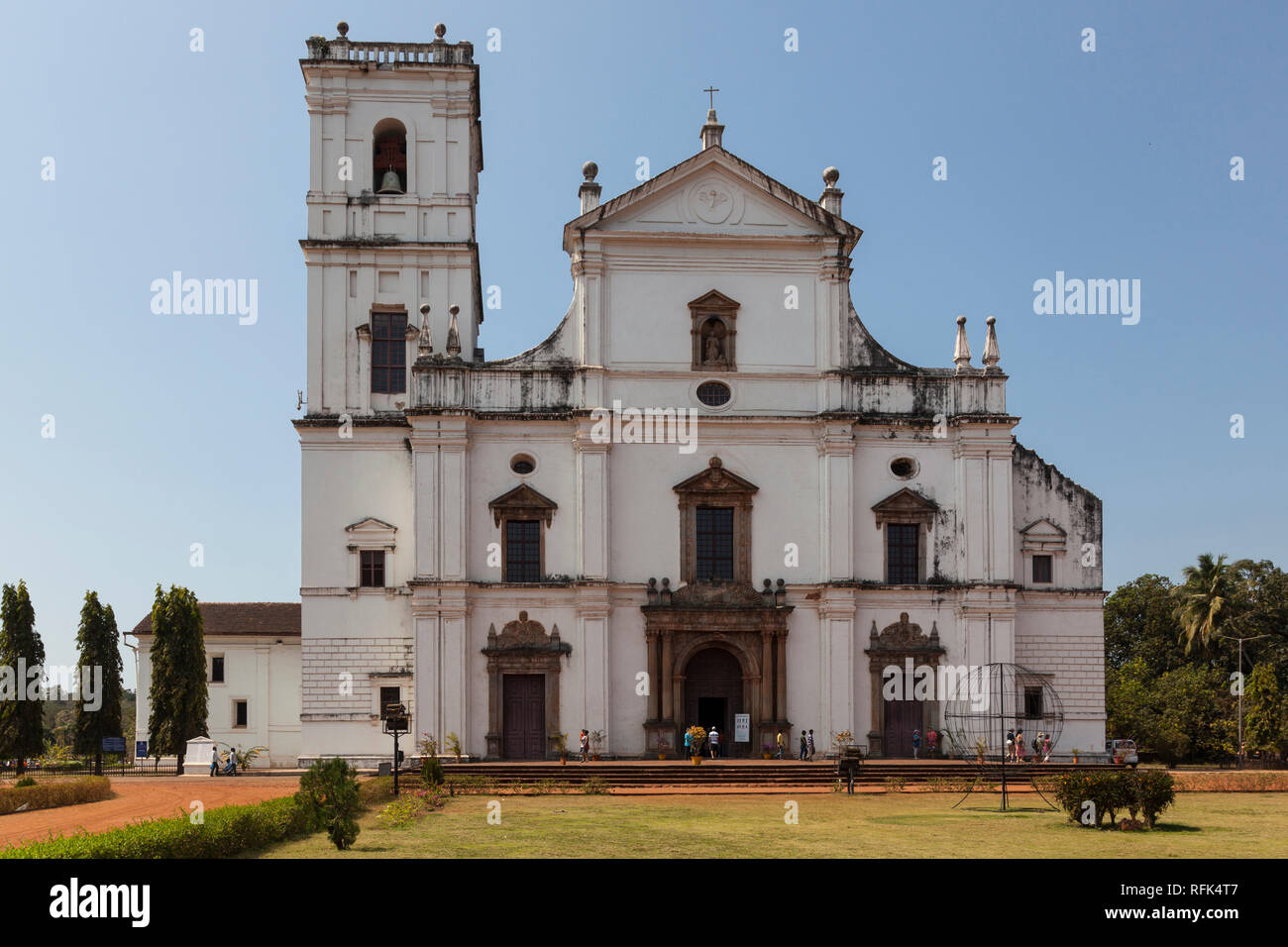 Se Cathedral, Old Goa, India Stock Photo - Alamy