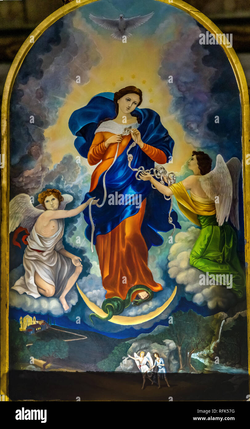 Mary untier of knots hi-res stock photography and images - Alamy