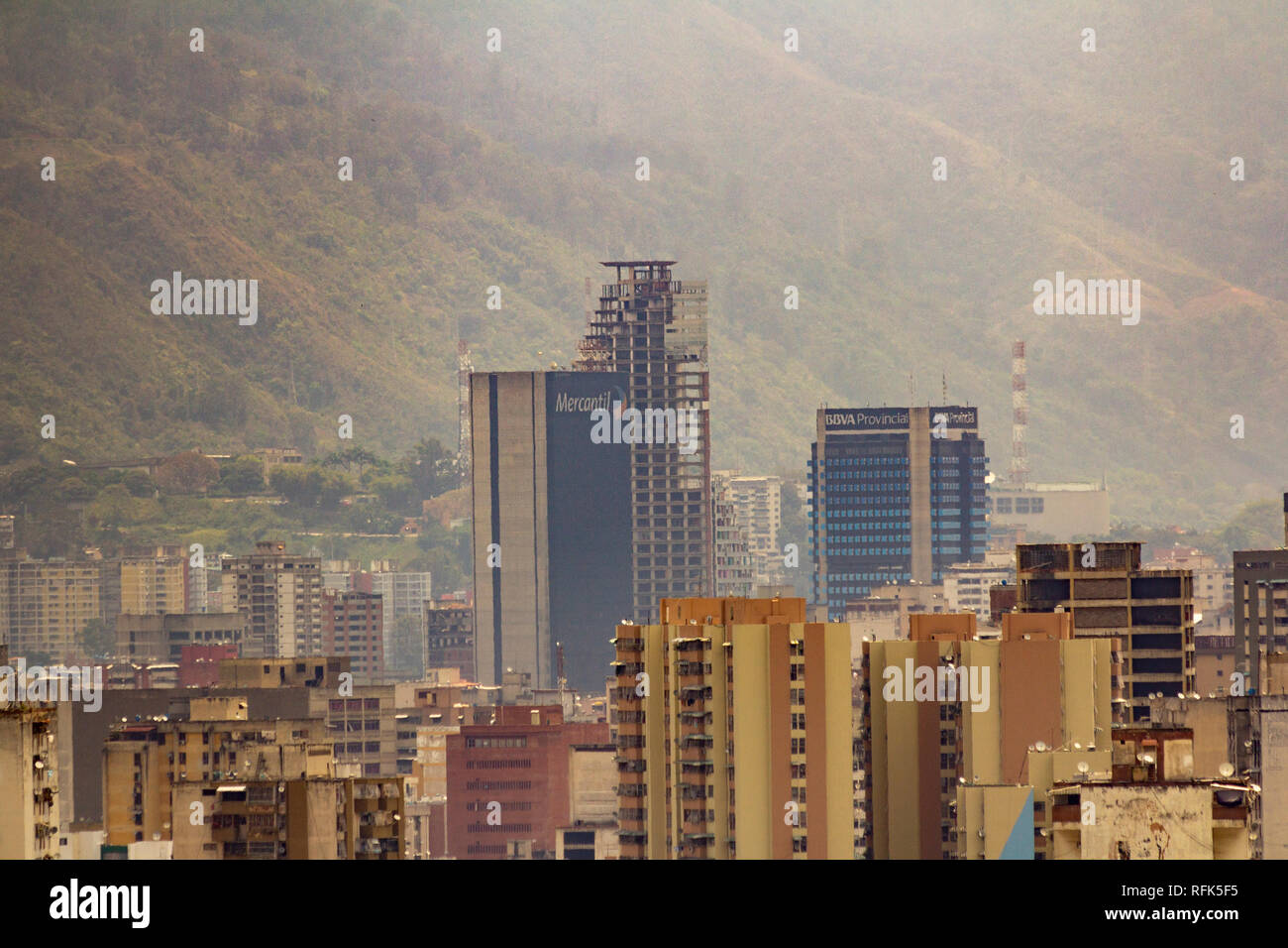 View of Caracas city Caracas Venezuela Stock Photo - Alamy