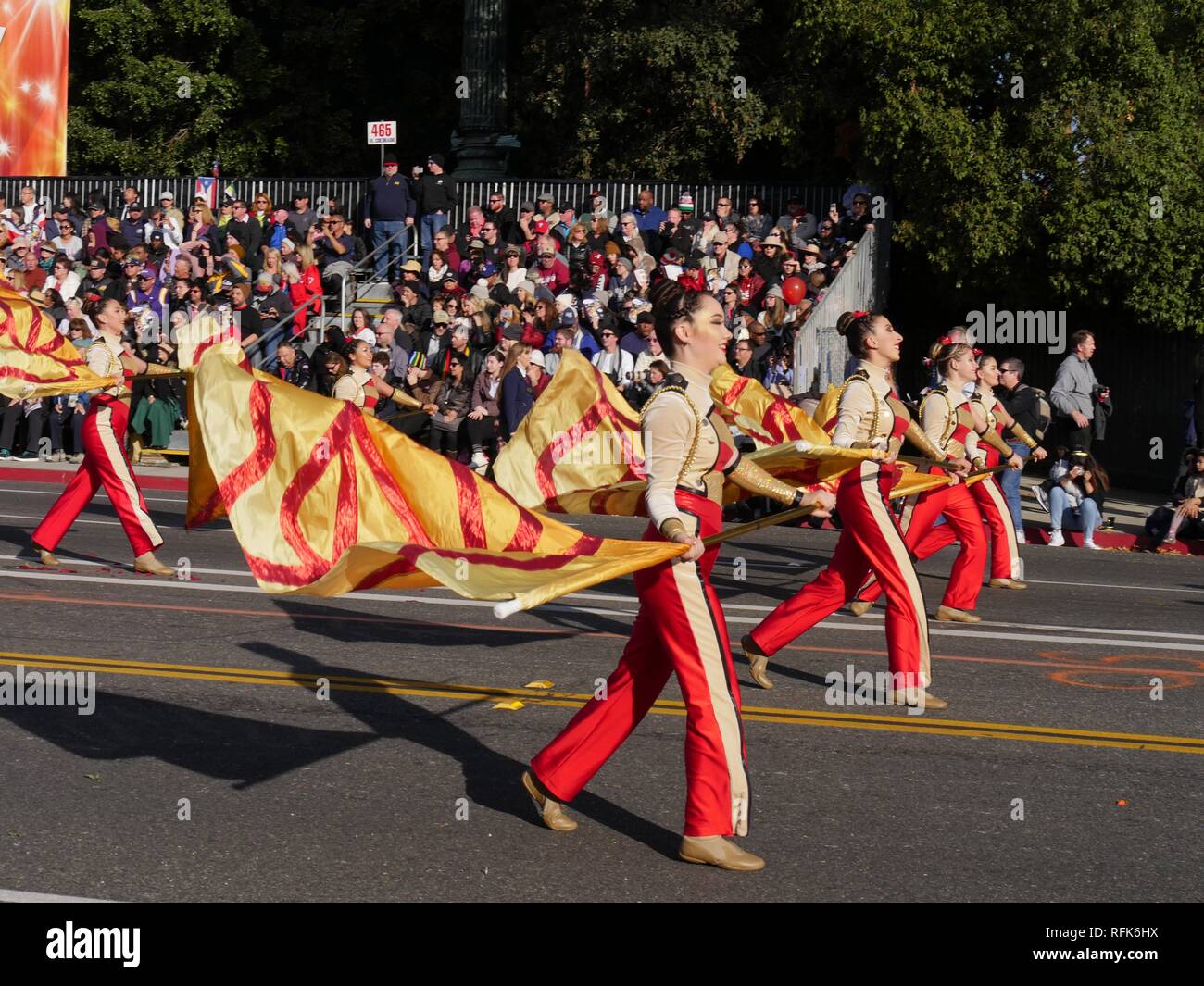 PASADENA, CALIFORNIA—JANUARY 1, 2018:Pasadena City College Tournament ...