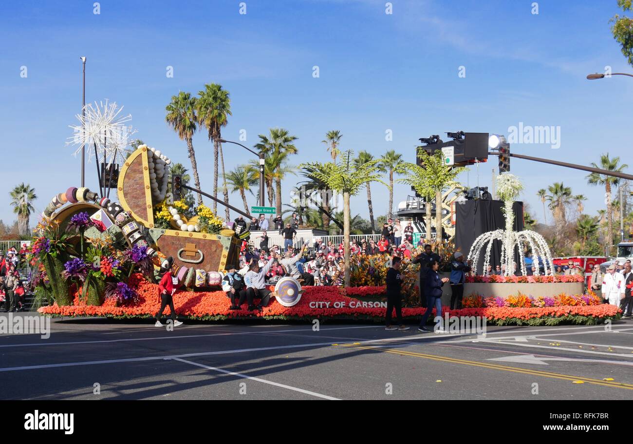 Tournament roses parade float festival hi-res stock photography and ...