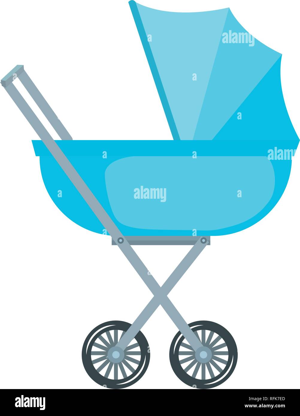 baby cart isolated icon Stock Vector Image & Art - Alamy