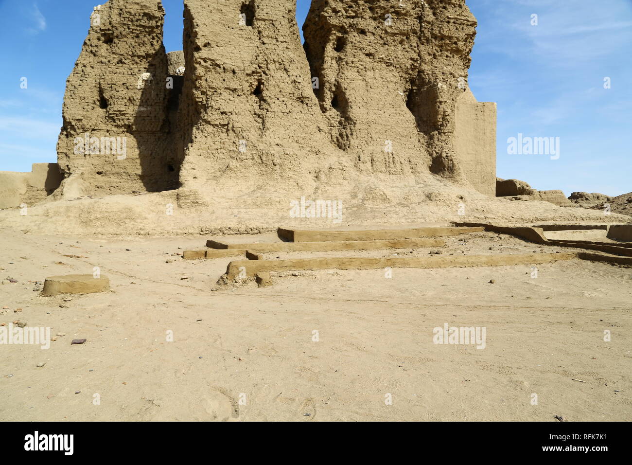 in africa sudan kerma the antique city of the nubians near the nilo and ...