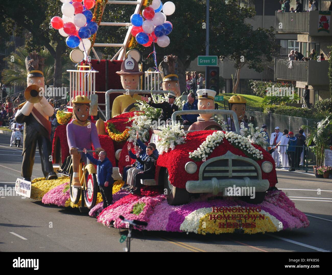 Tournament of roses parade float hi-res stock photography and images ...