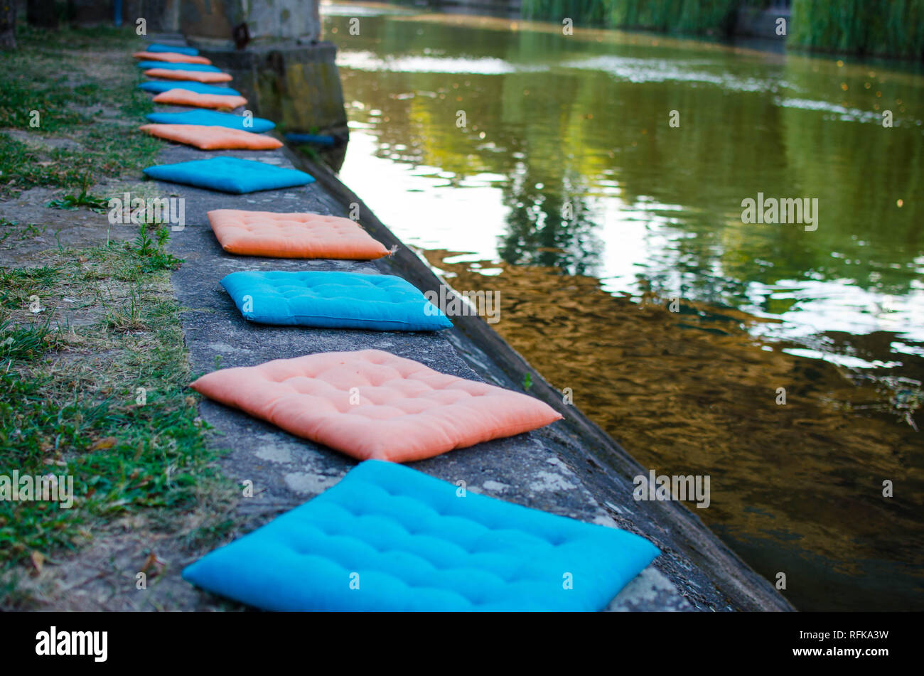 colorful urban area Stock Photo - Alamy