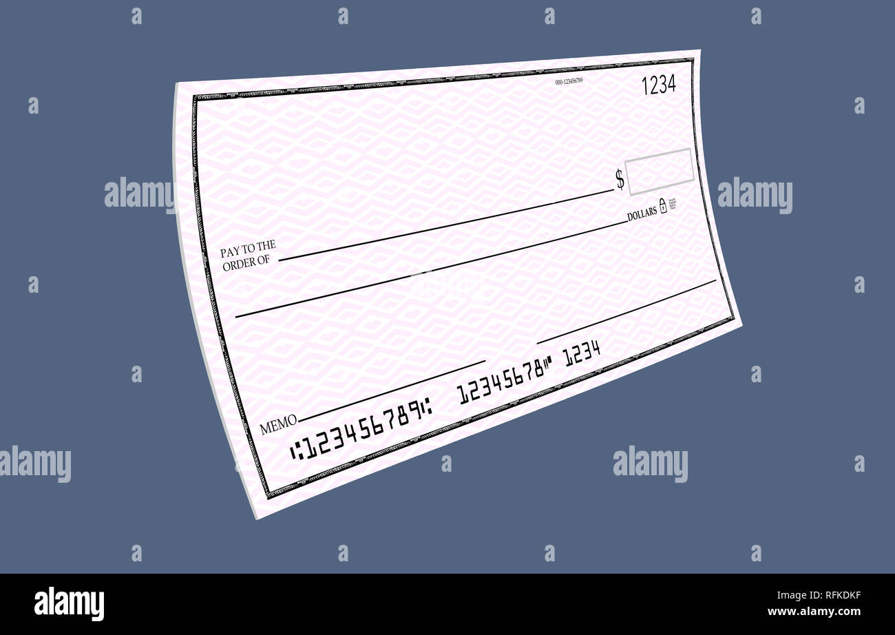 Personal cheque hi-res stock photography and images - Alamy