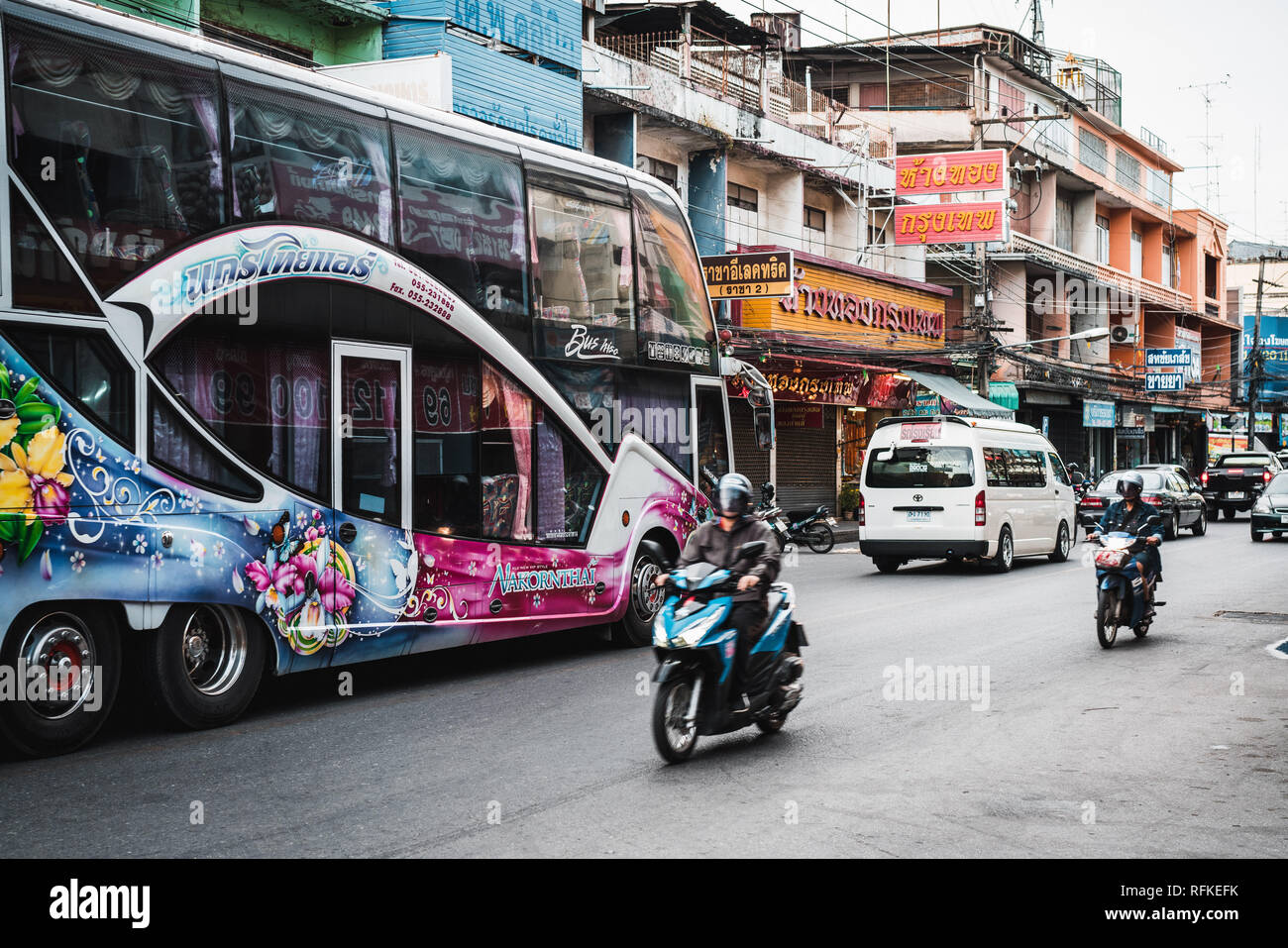 Sleeper bus hi-res stock photography and images - Alamy