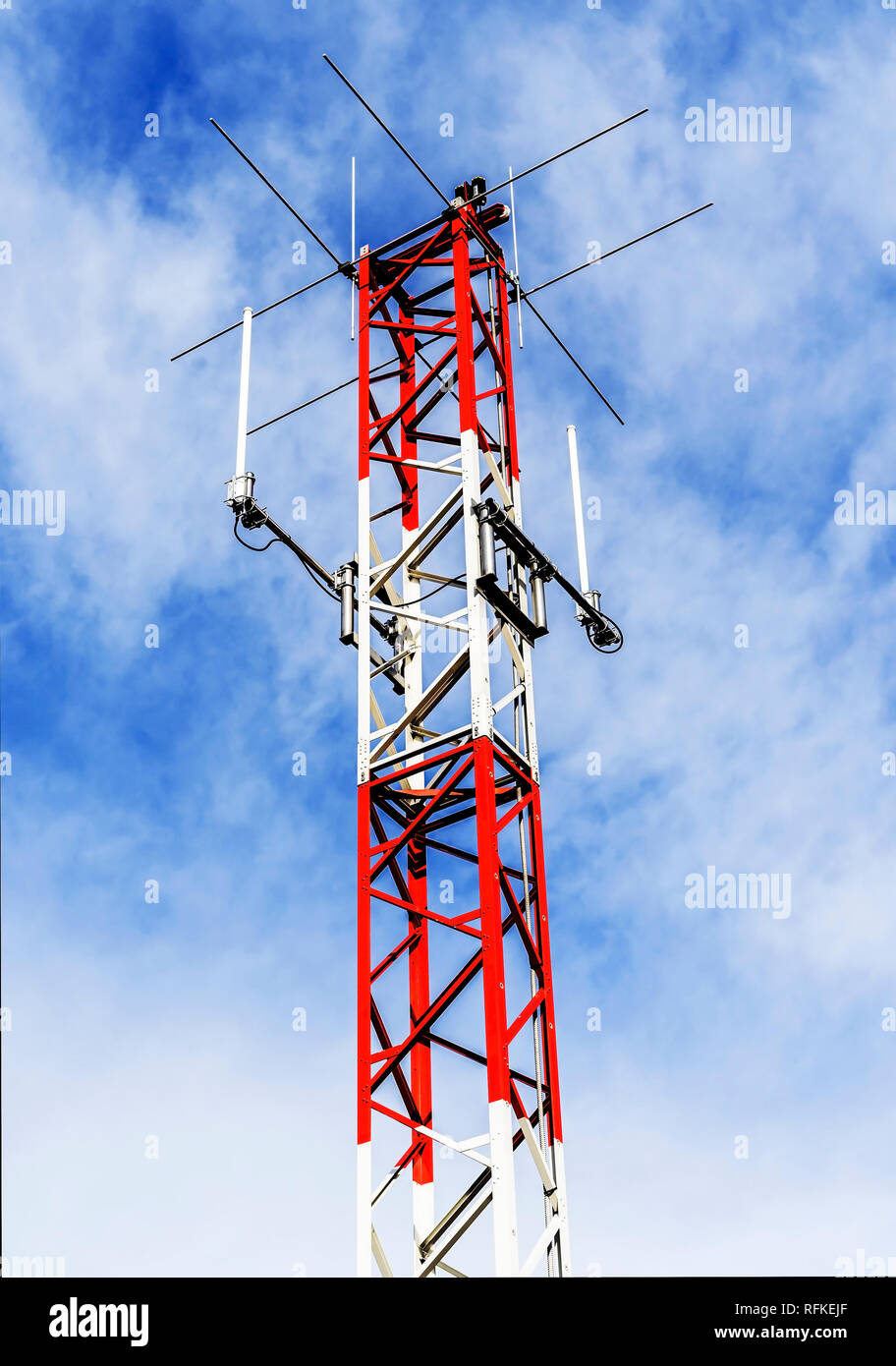Small antenna for receiving data Stock Photo - Alamy