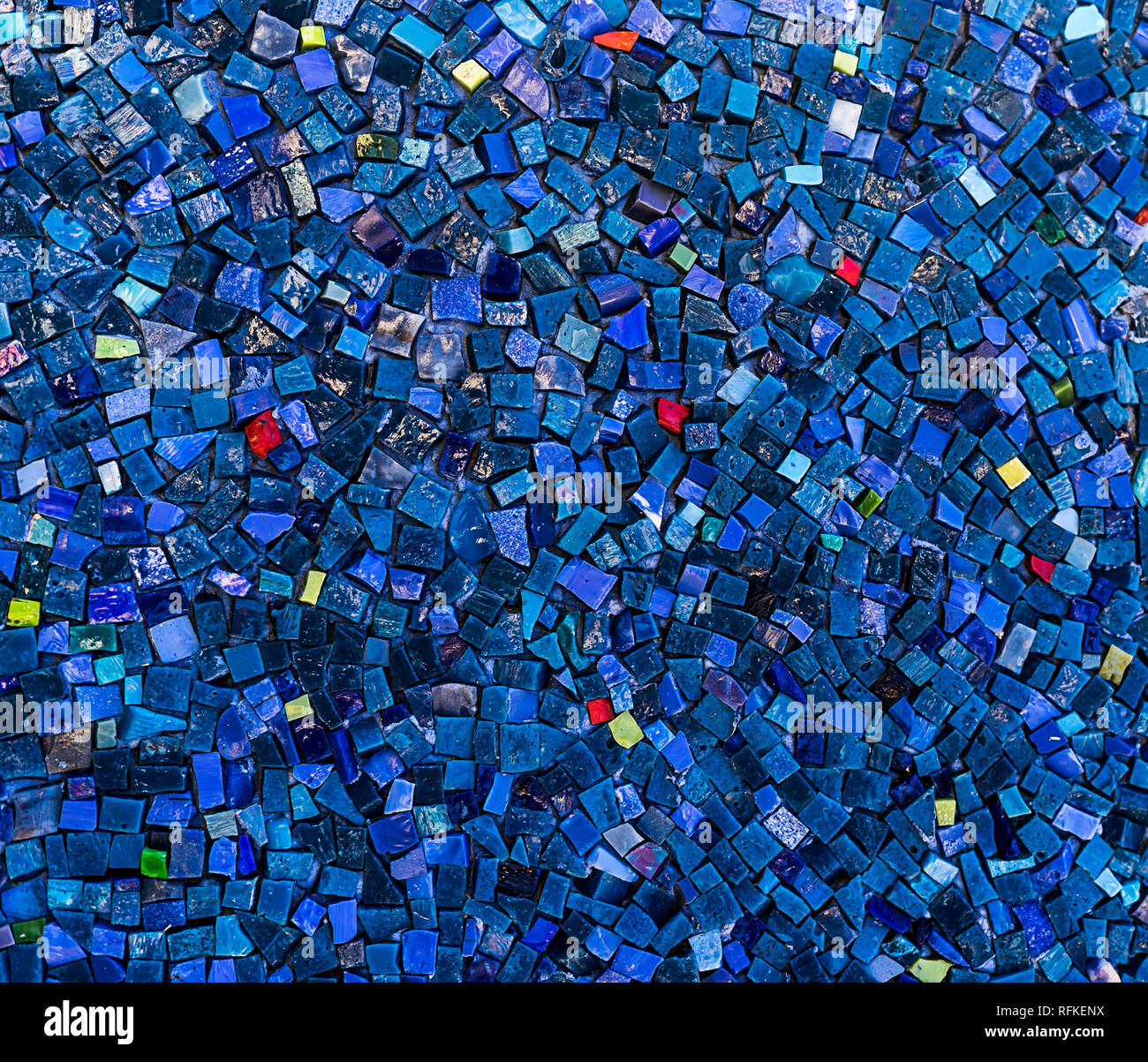 Small mosaic tiles close up pattern Stock Photo - Alamy