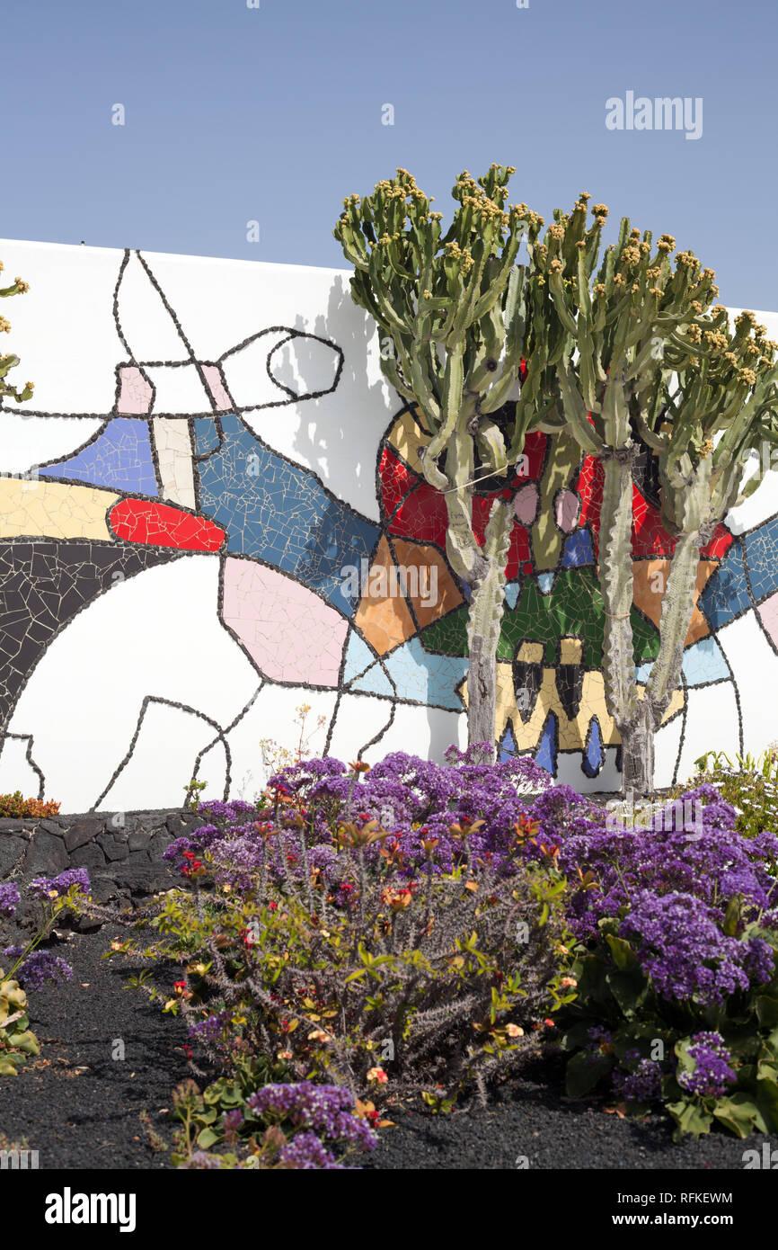 Cesar Manrique Foundation garden where the artist lived now an art ...