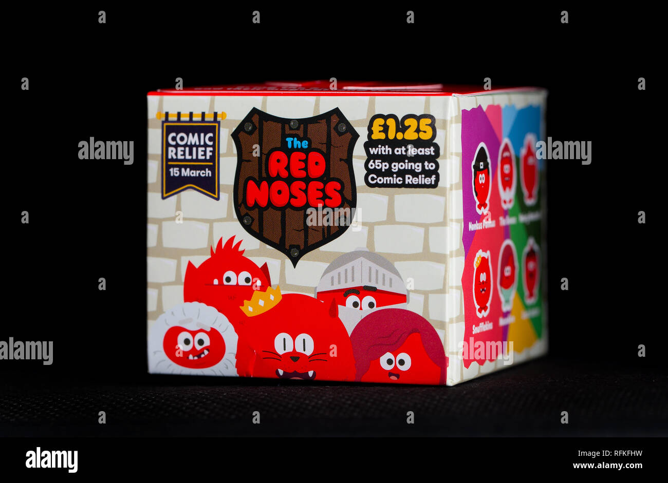 Red nose day comic relief 2019 hi-res stock photography and images - Alamy