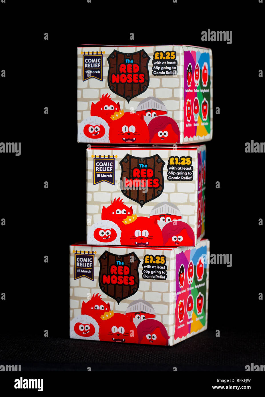 Red nose day comic relief 2019 hi-res stock photography and images - Alamy