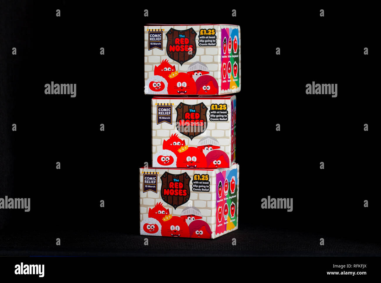 Red nose day comic relief 2019 hi-res stock photography and images - Alamy