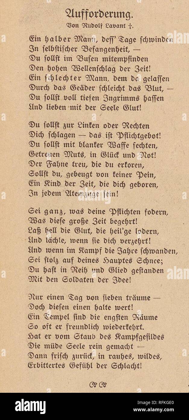 Aufforderung hi-res stock photography and images - Alamy