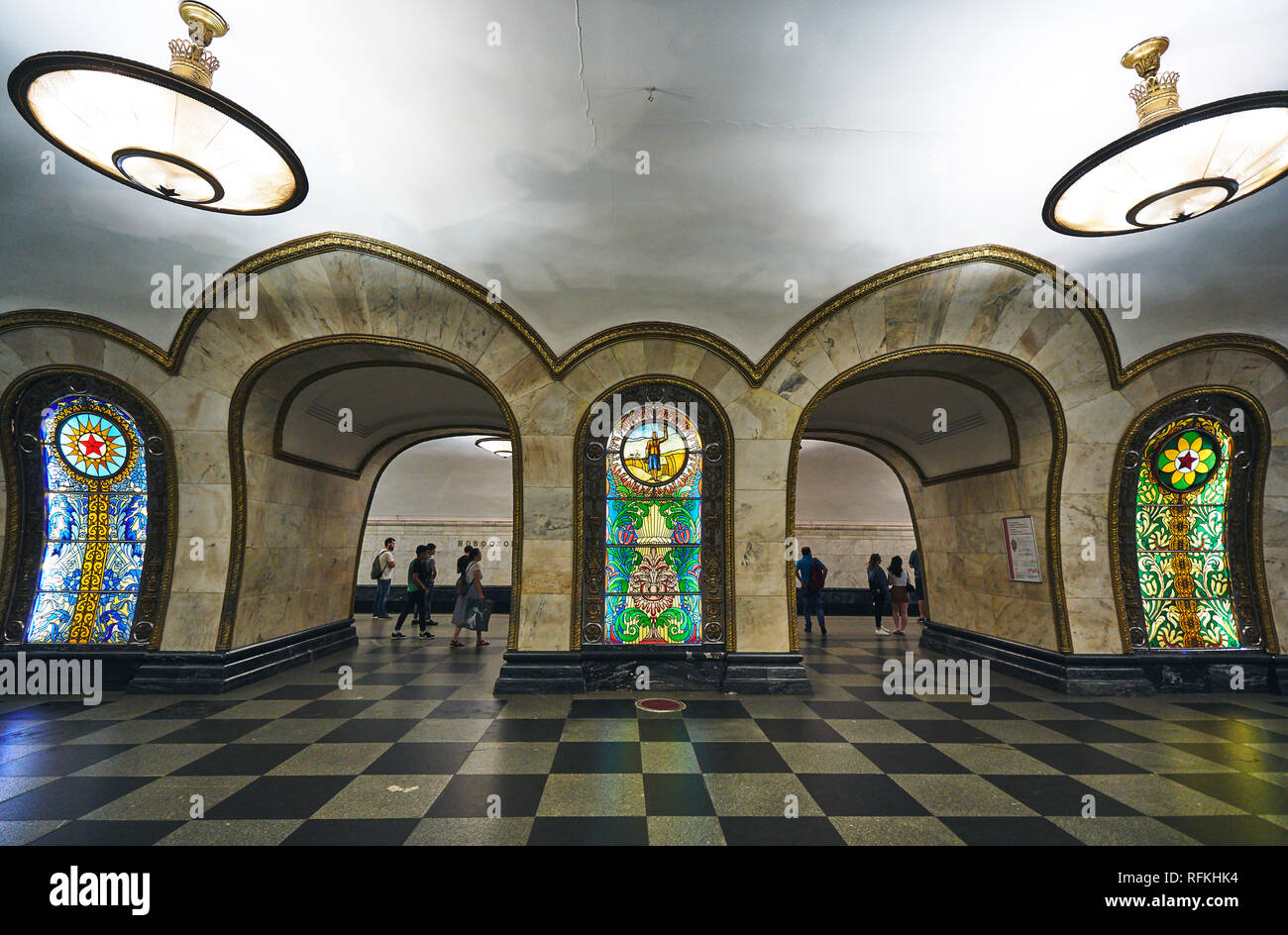 Moscow Metro Platform High Resolution Stock Photography and Images - Alamy