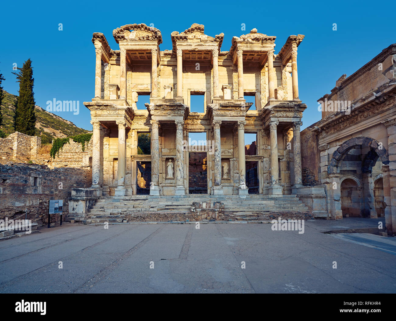 Library of Celsus of Ephesus / Efes, Turkey. Ephesus was an ancient ...