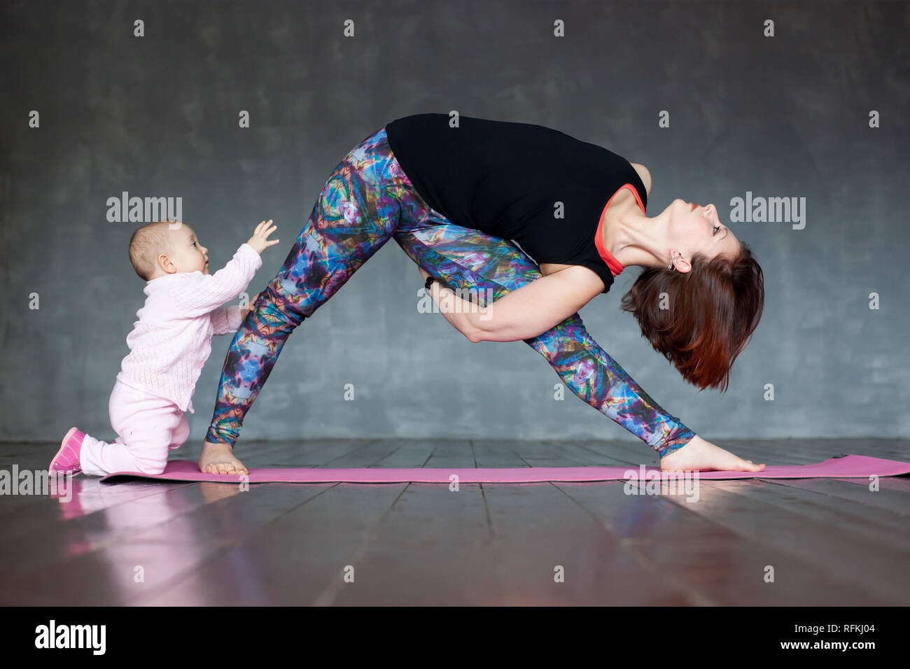Yoga Extended Triangle Pose