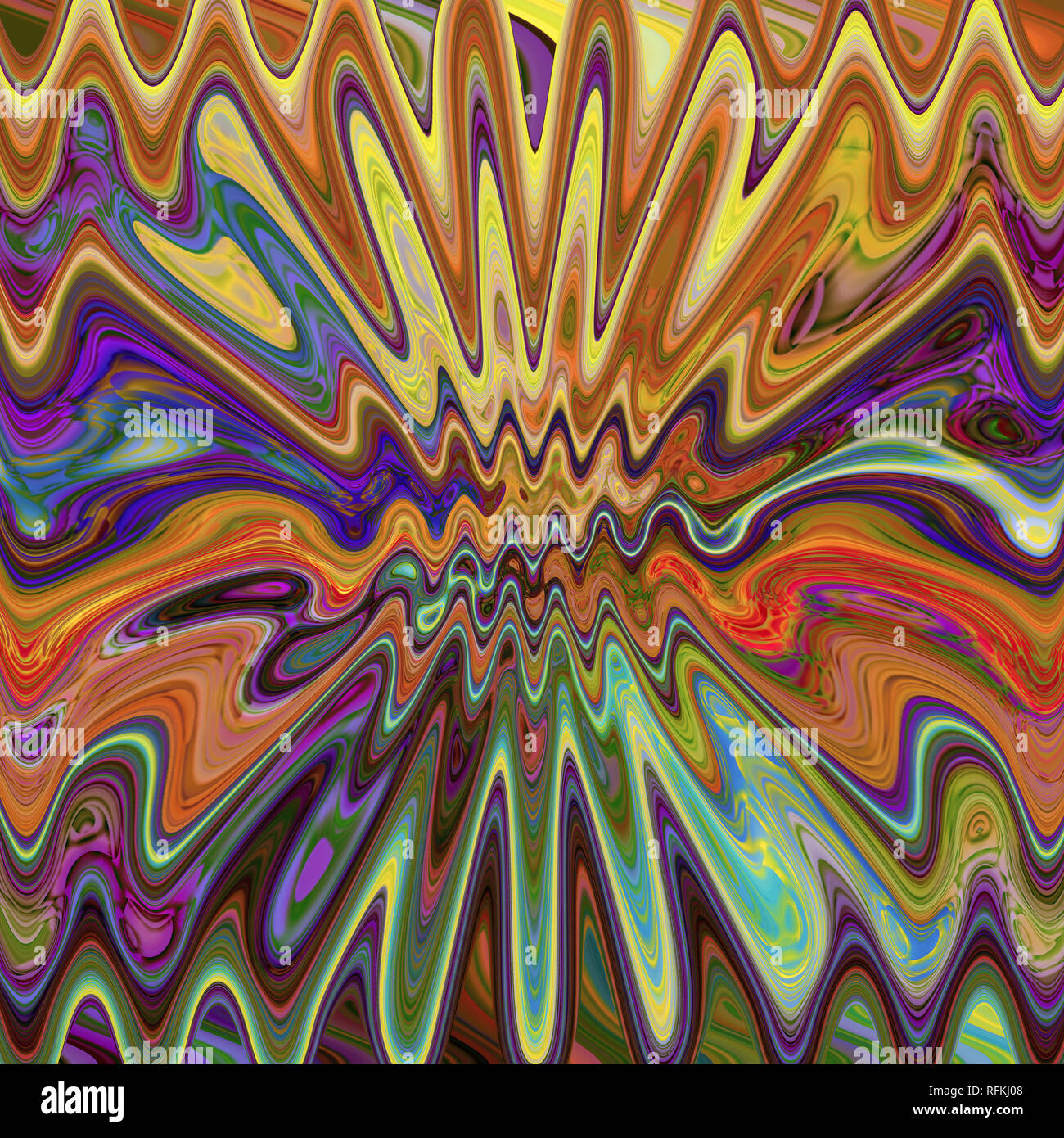 Abstract coloring background of the gradient with visual wave,pinch and ...