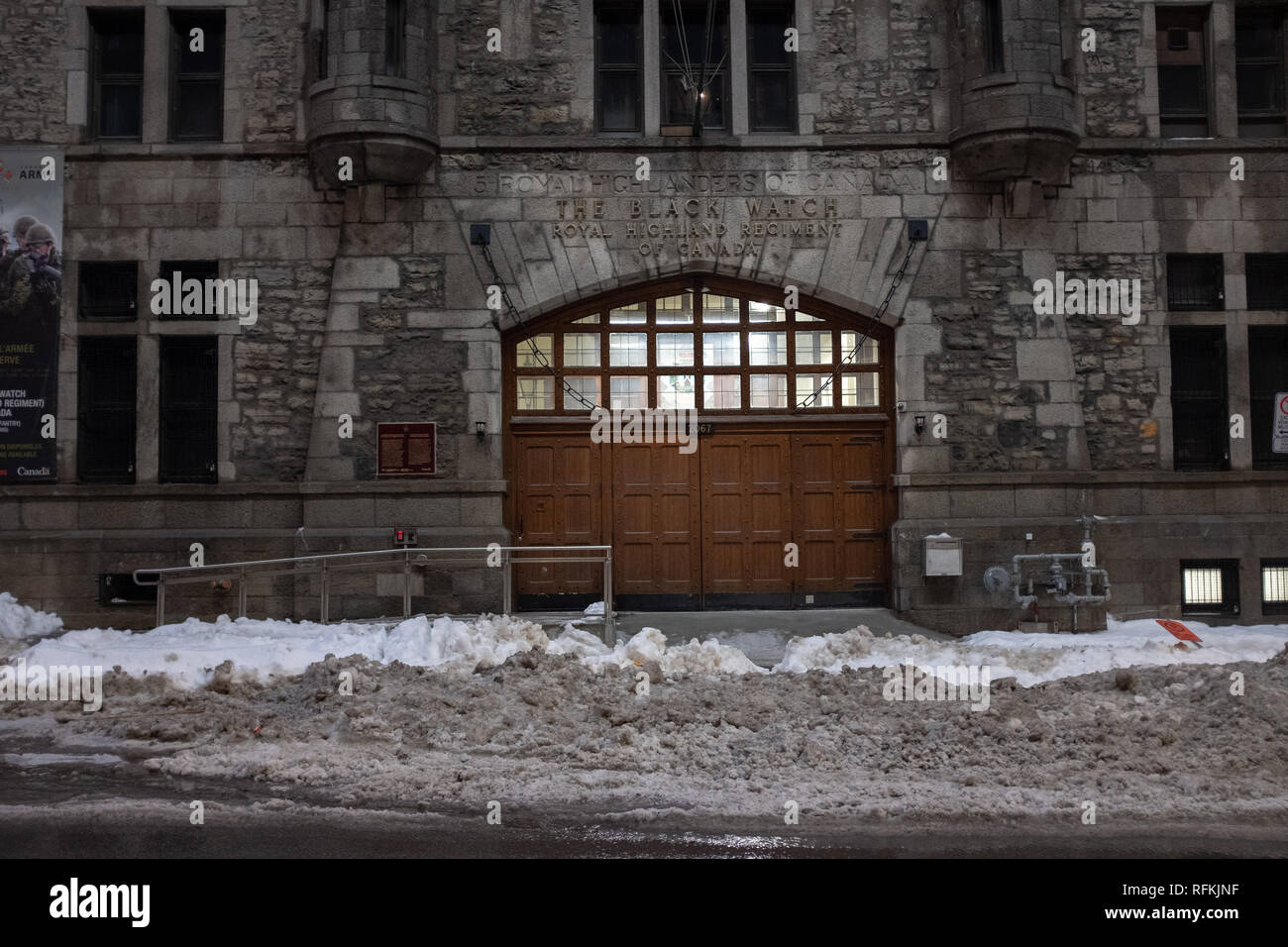 Army barracks in Montreal, Quebec, Canada Stock Photo - Alamy
