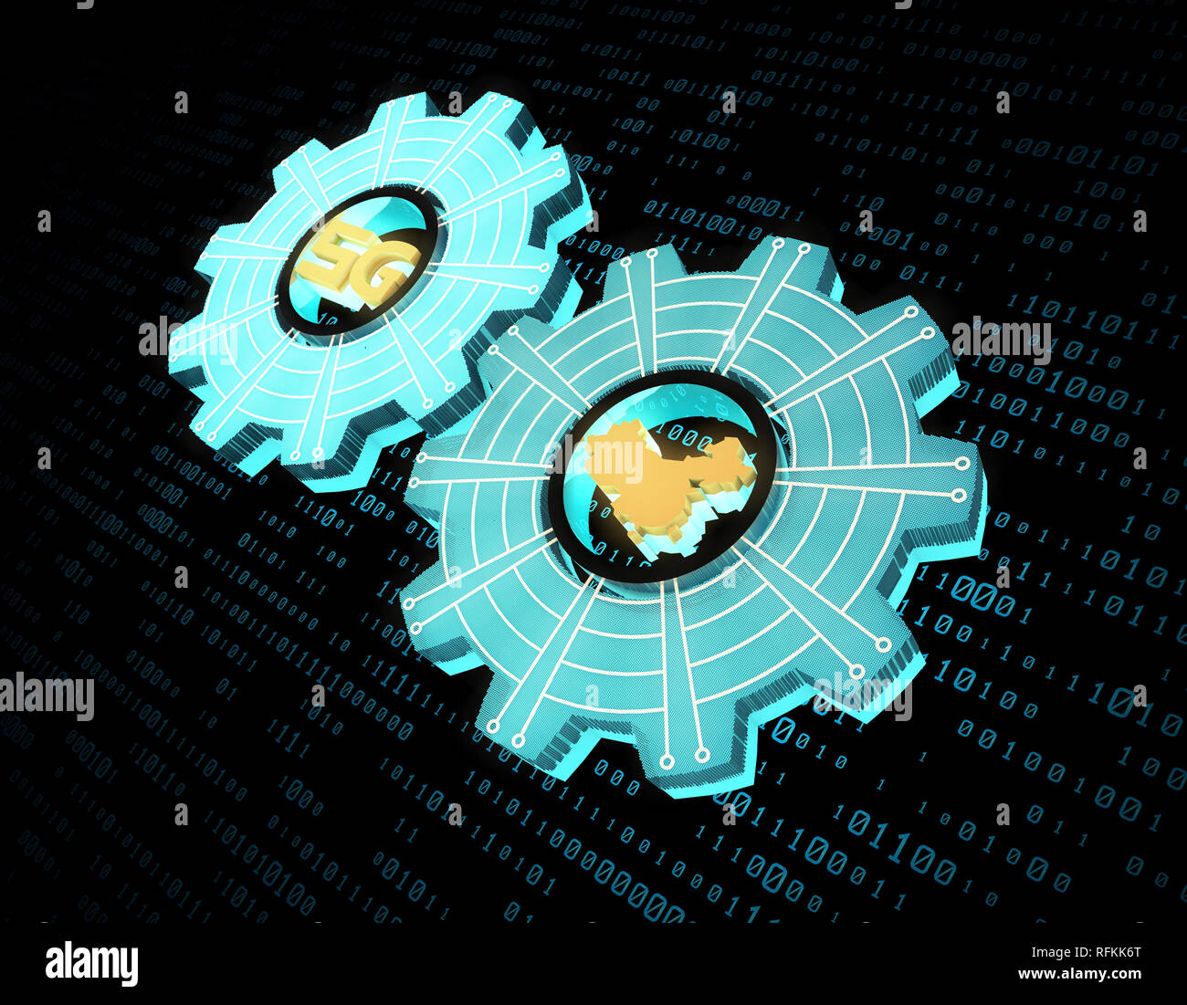 5G network technology, modern network communication,5G and china Stock ...