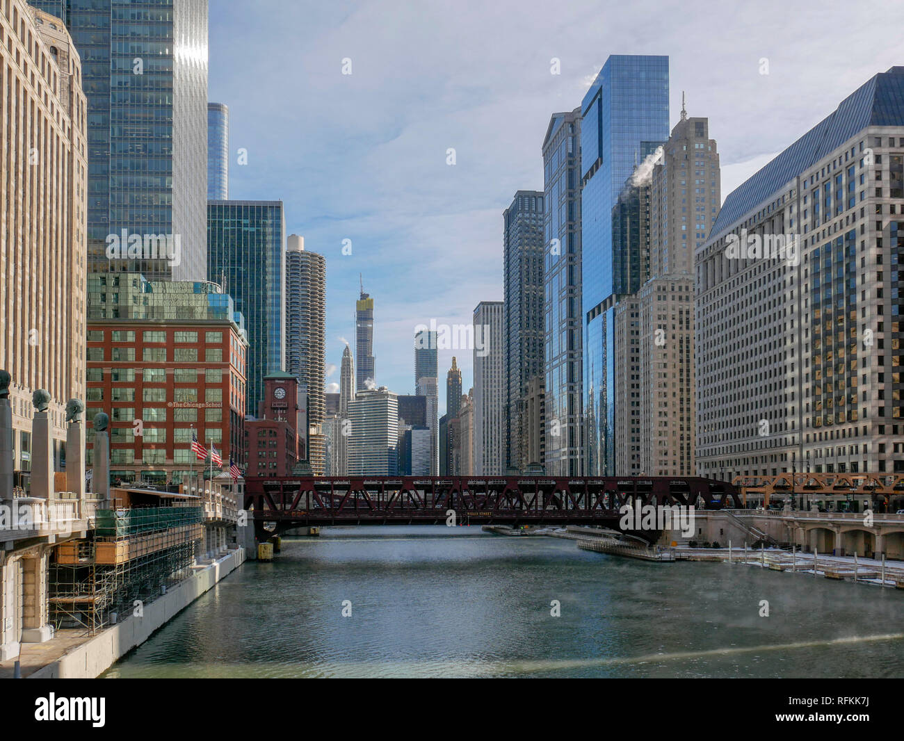 Franklin street bridge hi-res stock photography and images - Alamy