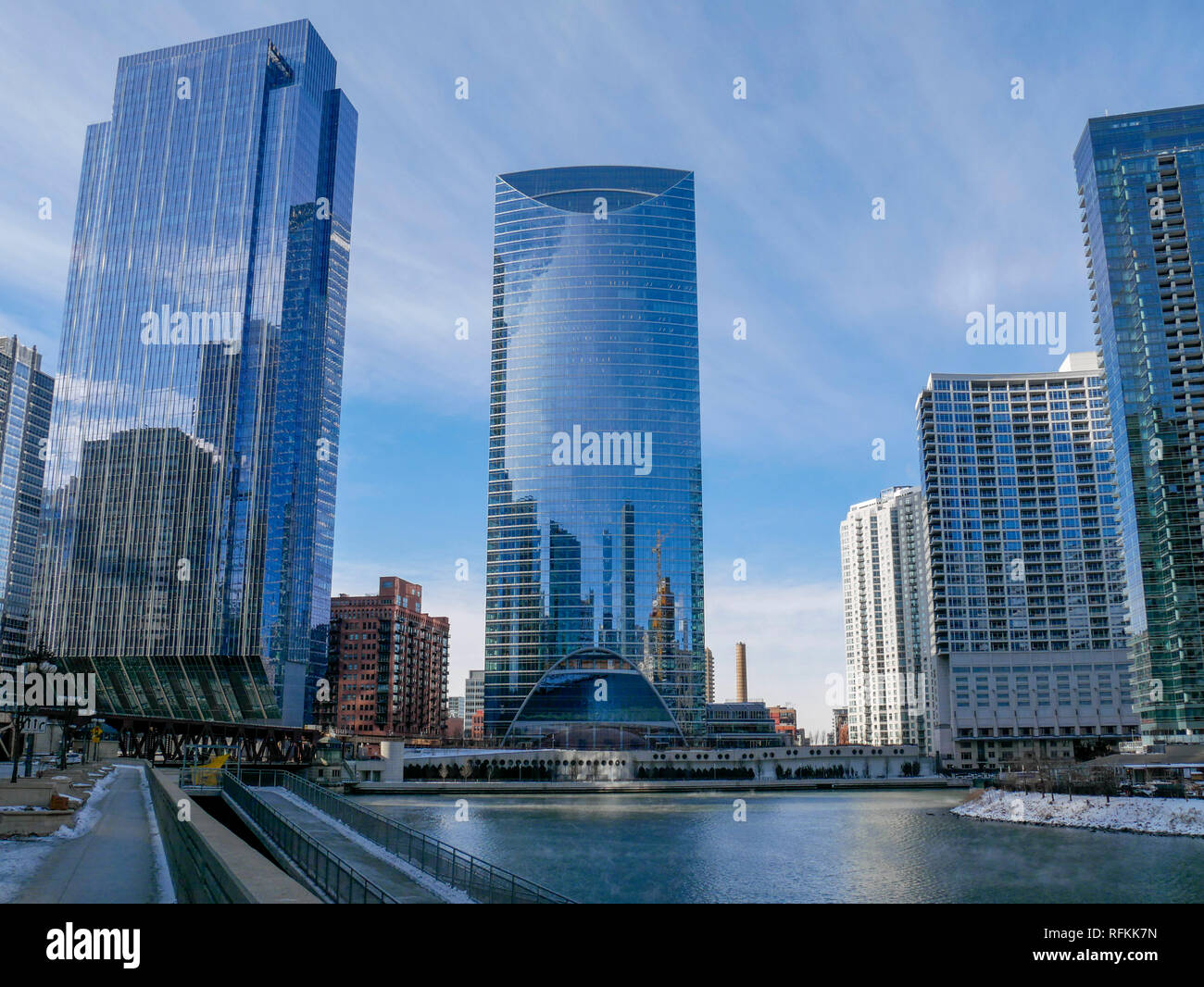 Skyscrapers, Chicago, Illinois Stock Photo - Alamy