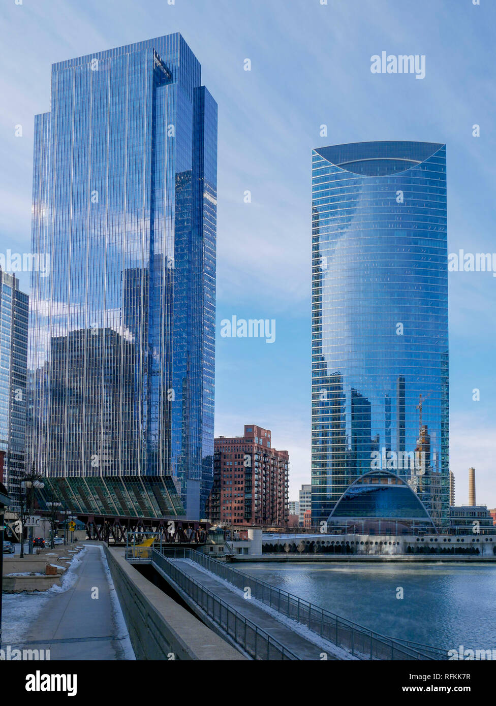 Skyscrapers, Chicago, Illinois Stock Photo - Alamy