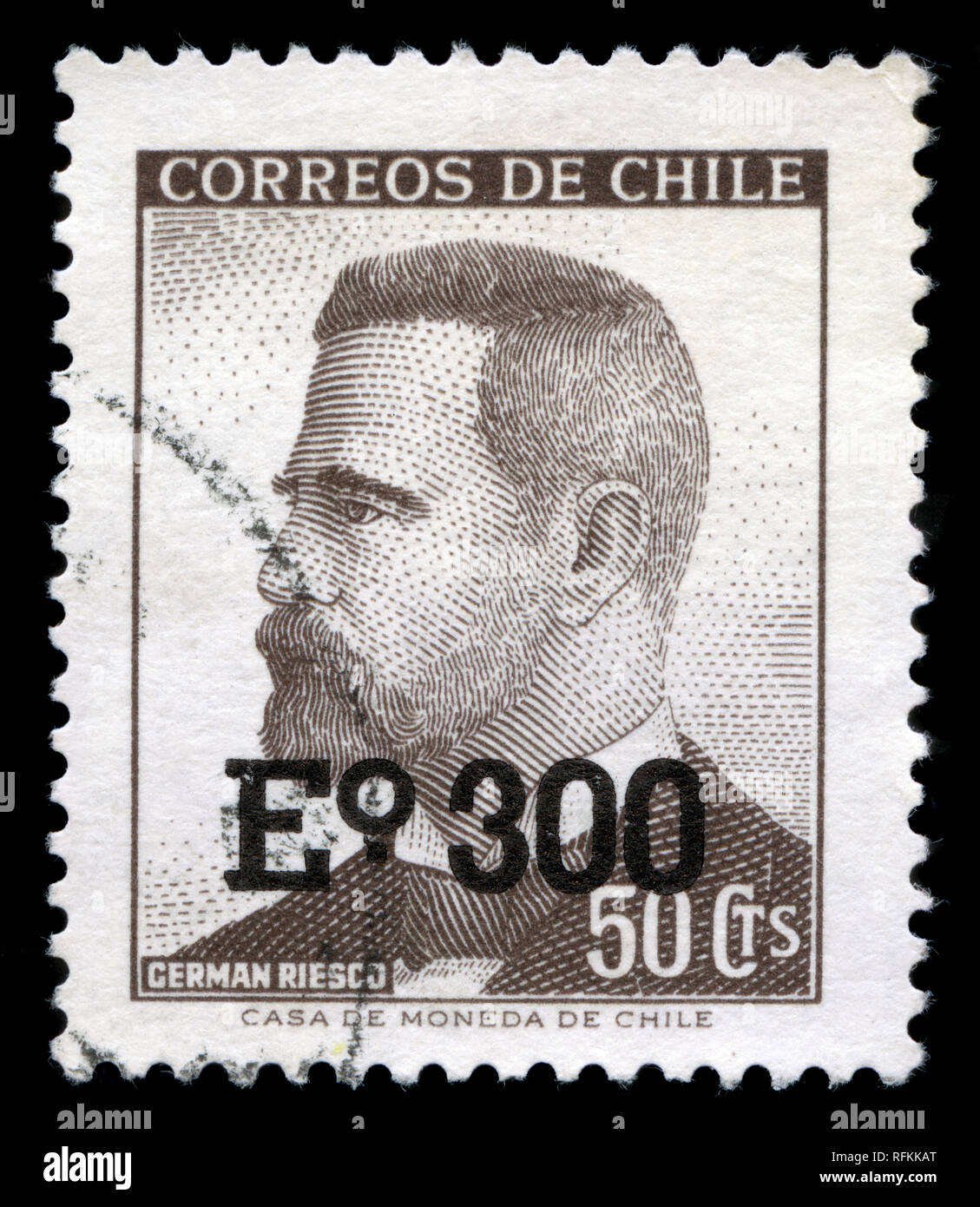Postage stamp chile hi-res stock photography and images - Alamy