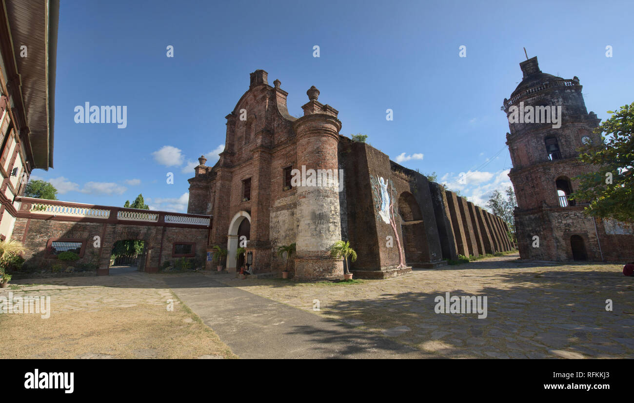 The UNESCO World Heritage Santa Maria Church, Ilocos Sur, Philippines ...
