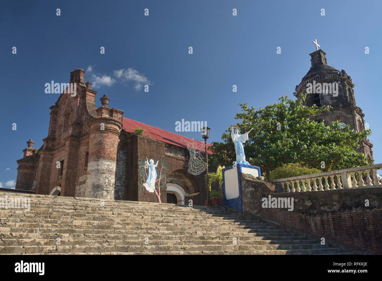 The UNESCO World Heritage Santa Maria Church, Ilocos Sur, Philippines ...