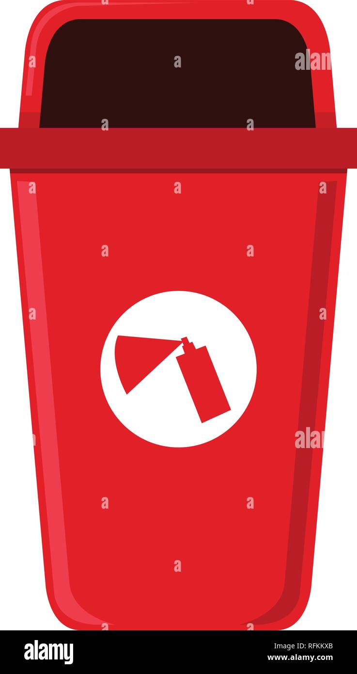 A chemical trash can illustration Stock Vector Image & Art - Alamy