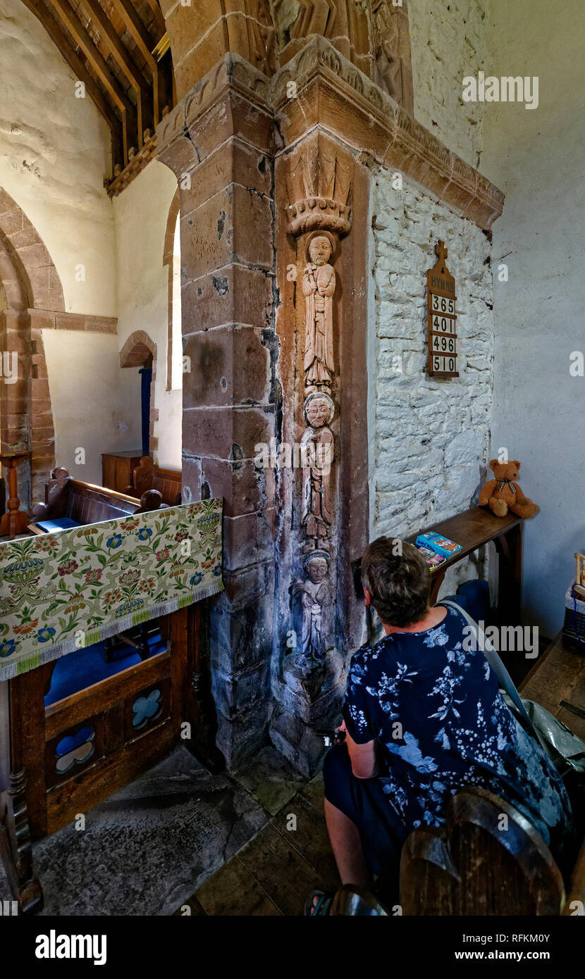 Kilpeck is a small village in Herefordshire, England, renowned for its ...