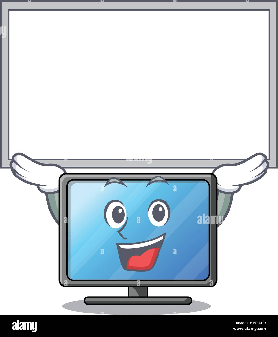 Flat Screen Tv Cartoon