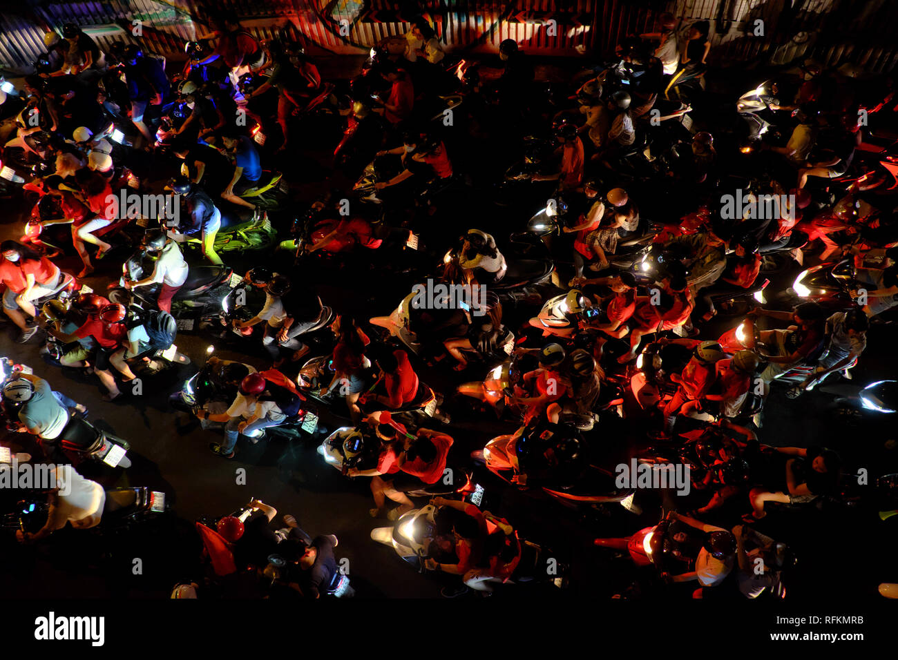 Motorcycle crowd people hi-res stock photography and images - Alamy