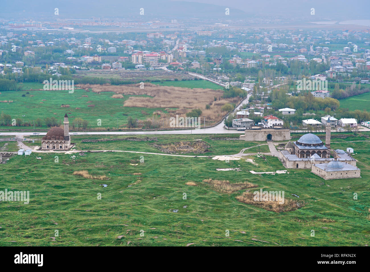 View from Van Castle, Turkey Stock Photo - Alamy