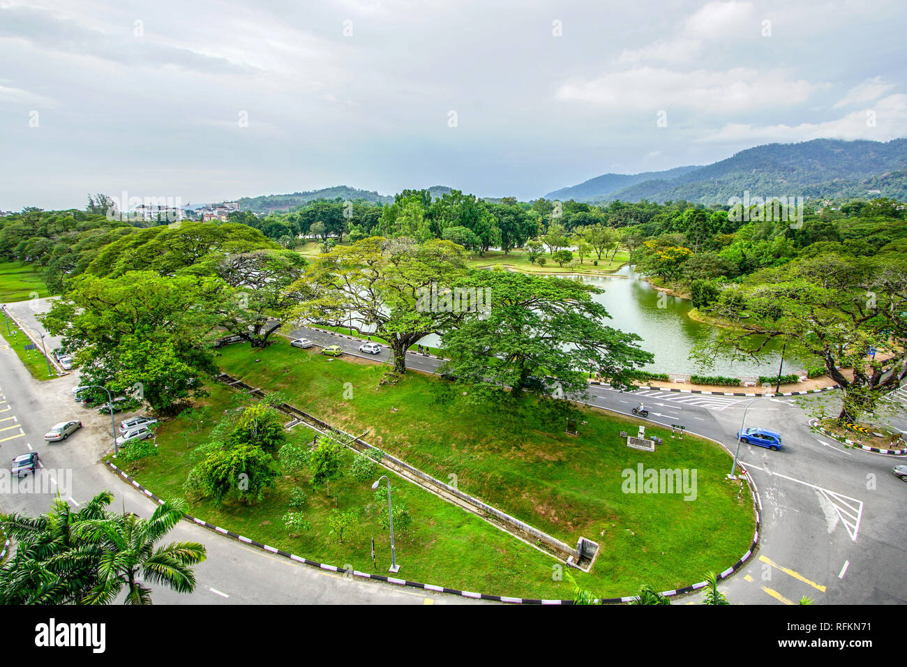 Beautiful Taiping Lake Gardens, Malaysia Stock Photo - Alamy