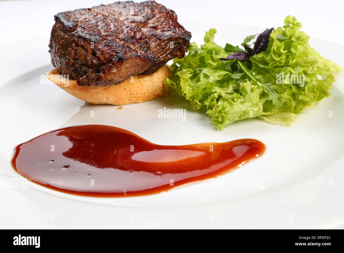 chef cook cooked meals at an expensive restaurant Stock Photo - Alamy