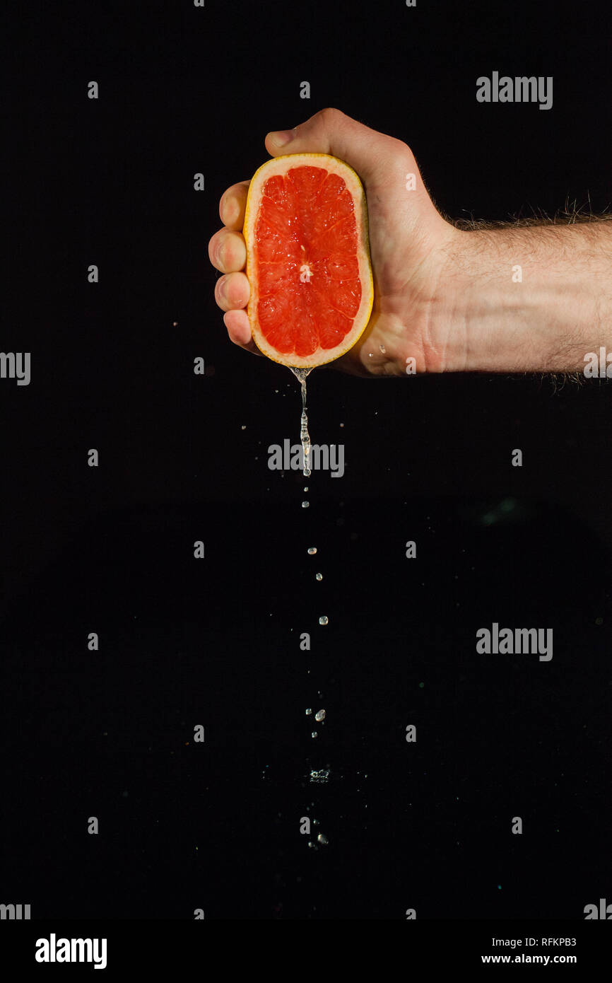 Drops of juice hi-res stock photography and images - Alamy