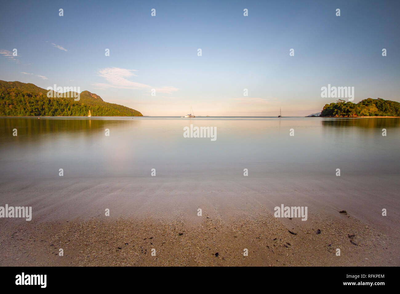 Holiday at the beach, Langkawi Malaysia Stock Photo - Alamy