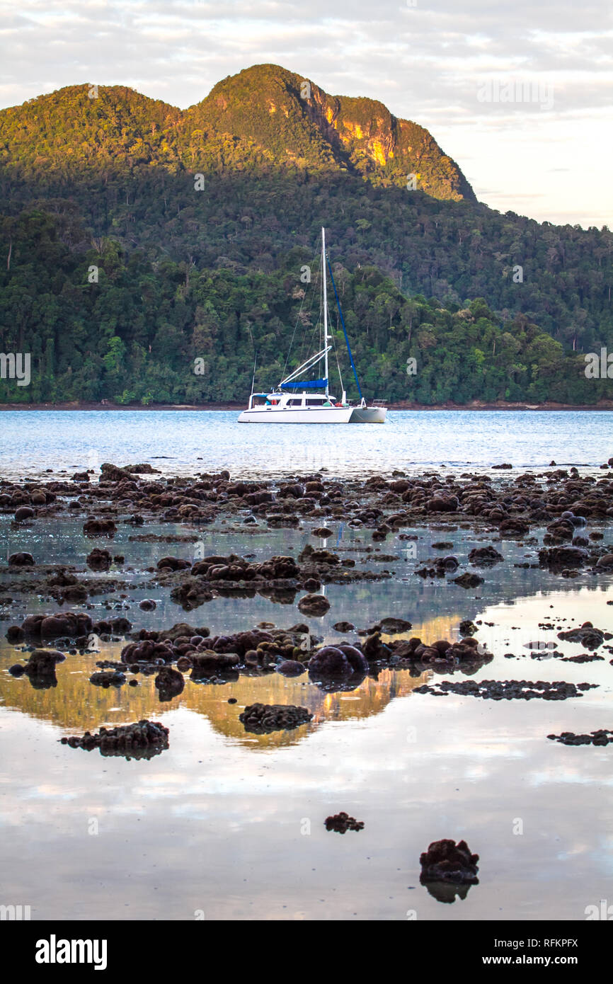 Morning at Datai Beach Langkawi Stock Photo - Alamy