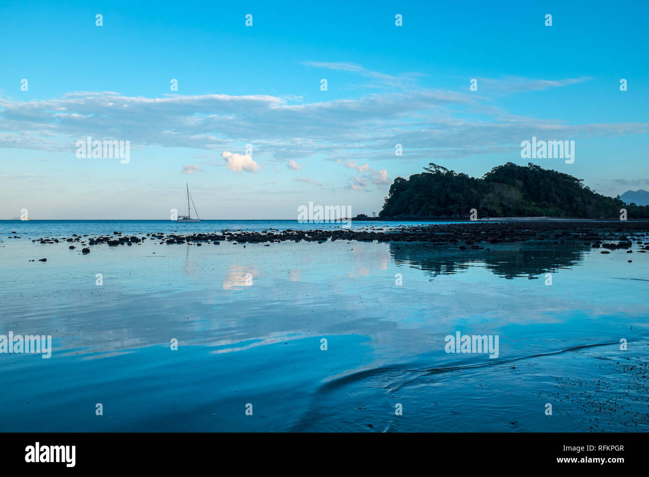 Morning at Datai Beach Langkawi Stock Photo - Alamy